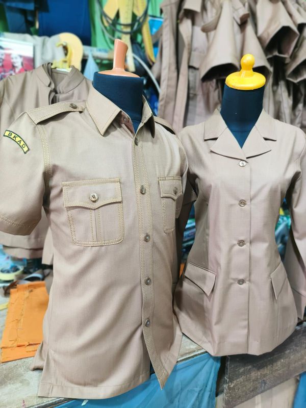 Pakaian Dinas Harian (Baju Waskat)