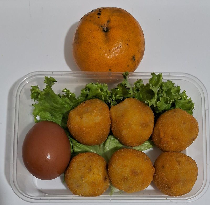 Pemberian Makanan Tambahan ( PMT) Ibu Hamil KEK ( Kroket Kentang Daging ...