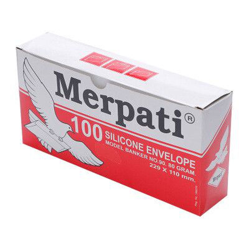 AMPLOP MERPATI 90, 80G MERAH