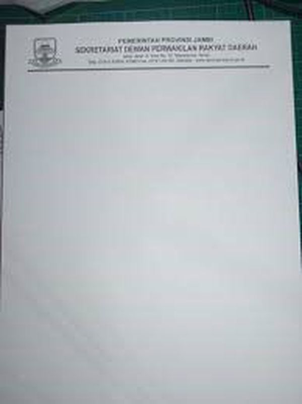 CETAK KOP SETDA HITAM PUTIH