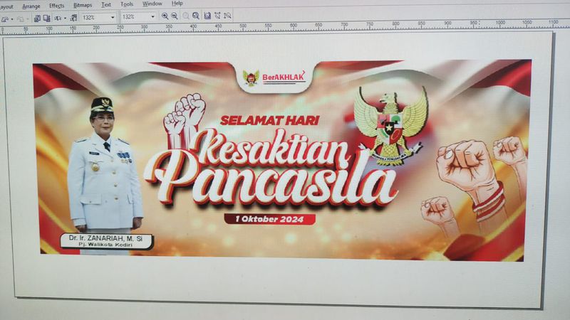 Cetak banner Custom