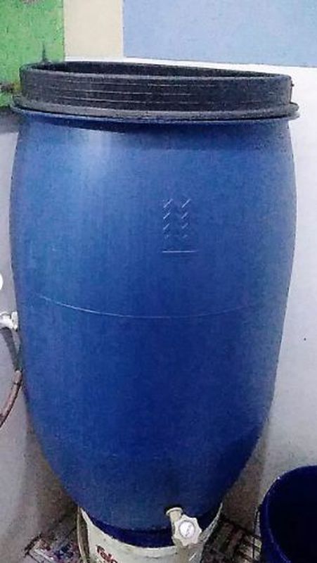 Tong Kran 120L, gentong air , tong sampah, drum