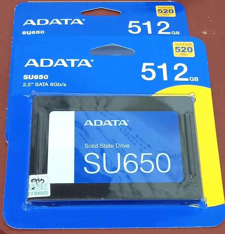 SSD ADATA 512 GB SATA TERMASUK PEMASANGAN DAN INSTAL OS