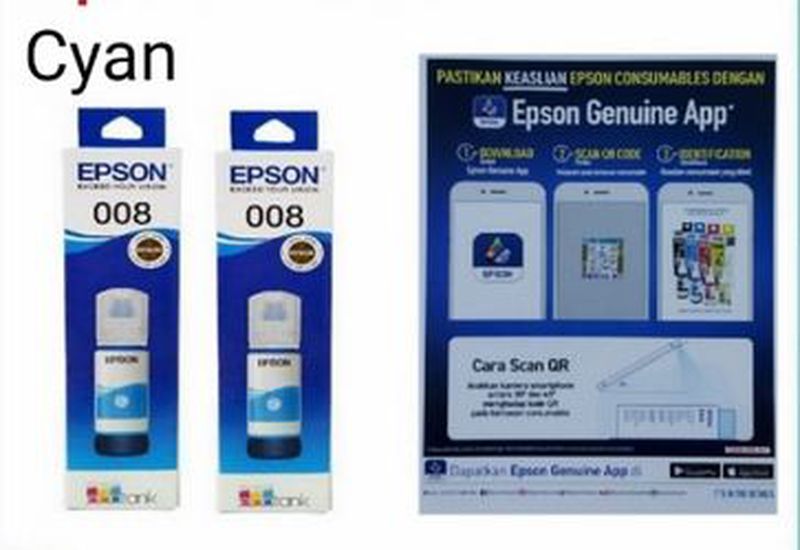 Tinta Epson 008 Biru