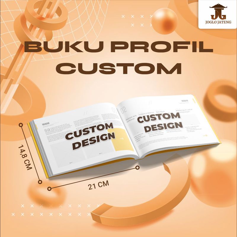 Buku Profil Custom Full Color