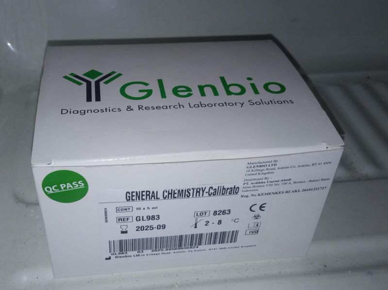 General Chemistry Calibrator Glenbio