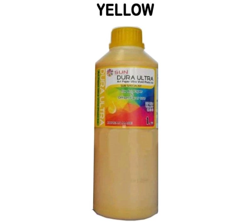 Tinta Art Paper Sun Dura Ultra Yellow 1 Liter