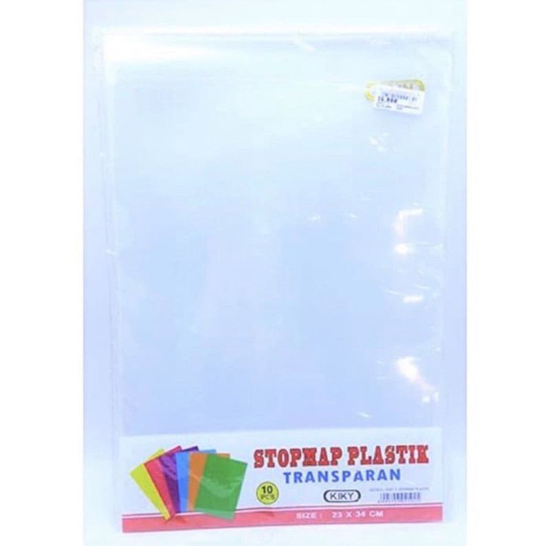 STOPMAP PLASTIK L F4- PUTIH