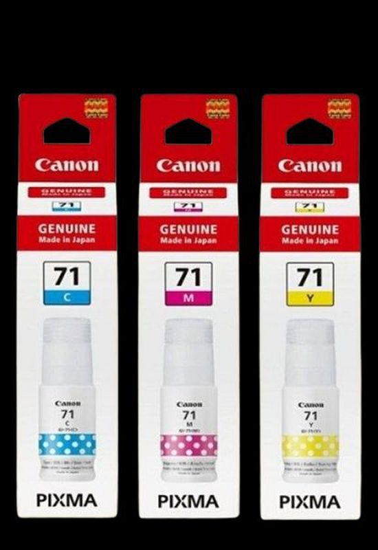 TINTA CANON GI71 CMY - Biru