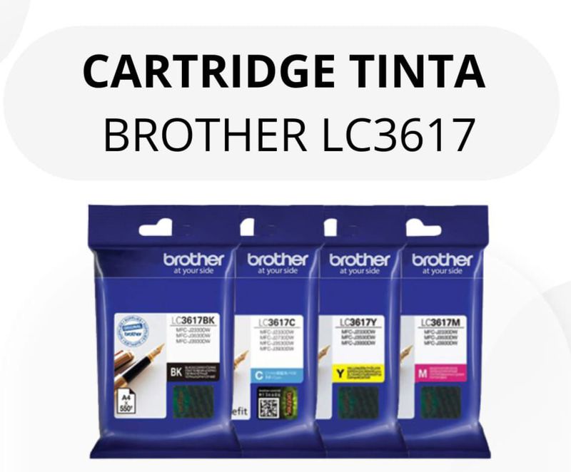 TINTA MEREK BROTHER LC3617 - Hitam