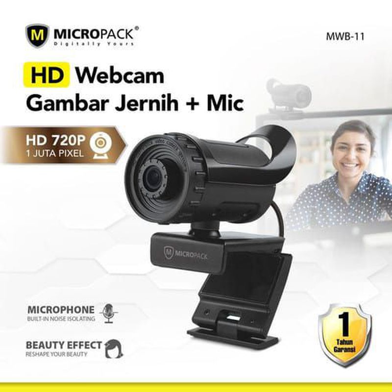 Micropack Web Camera Hd 720p Digital Pc Camera