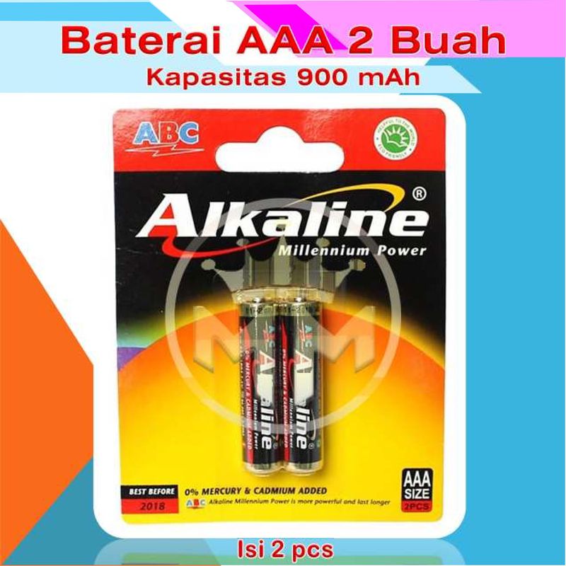 Baterai AAA 2 Buah
