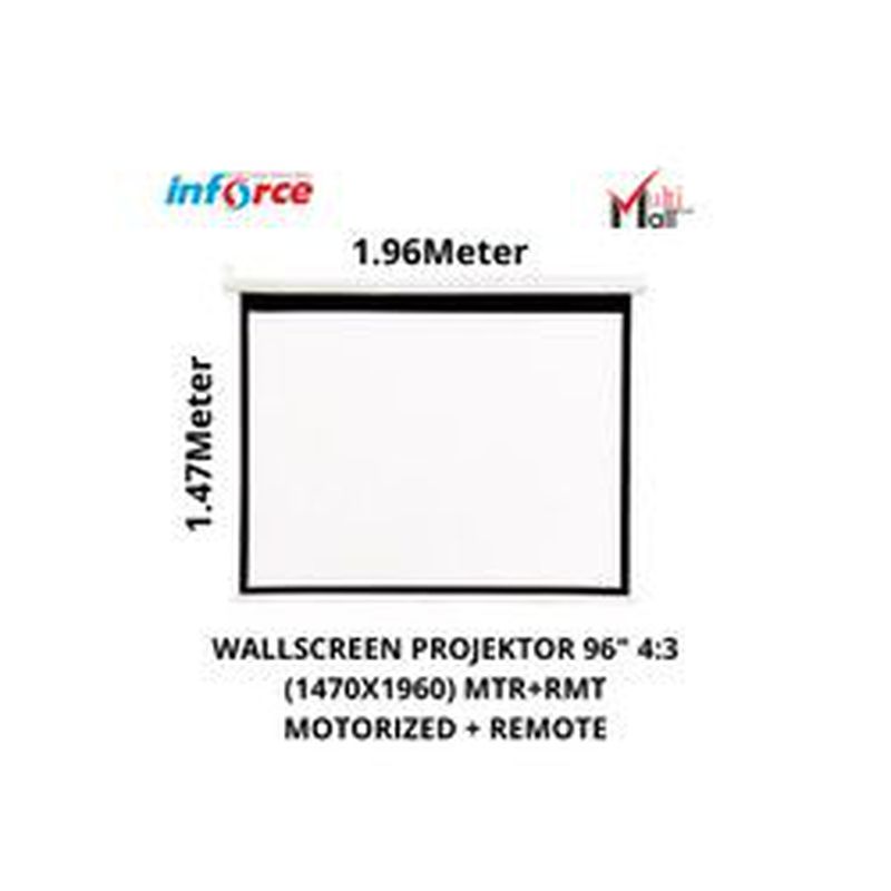 Layar Motorized 96 Inch Inforce
