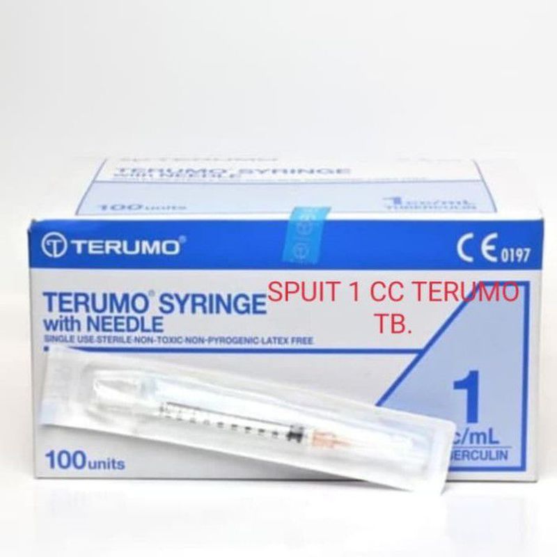 SPUIT / SYRINGE 1CC TERUMO