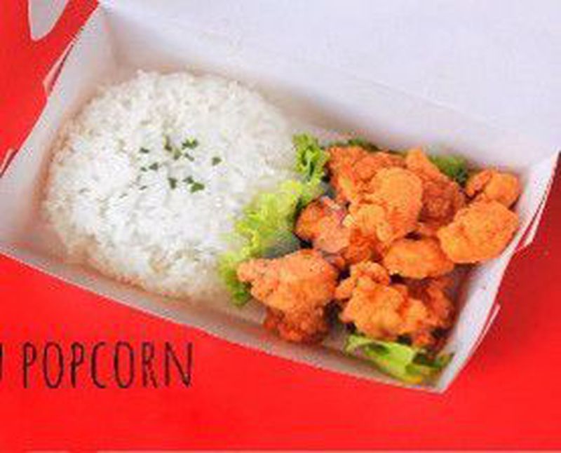Pemberian Makanan Tambahan (PMT) BUMIL, Nasi, Ayam Popcorn, Omelete ...