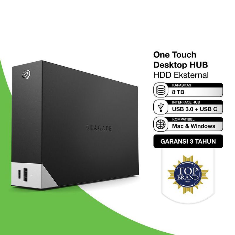 Seagate One Touch Hub External HDD 8TB MFI