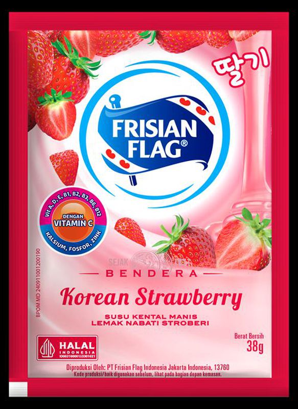 SKM BENDERA STRAWBERRY KOREA