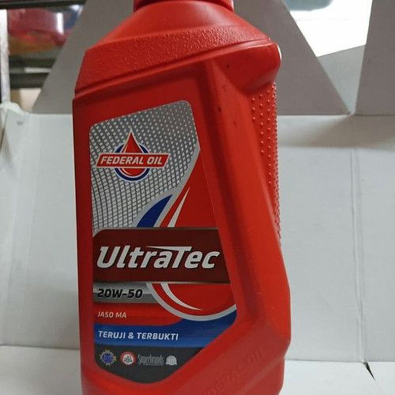Oli Federal Ultratec 800ml Oli mesin motor 4tak