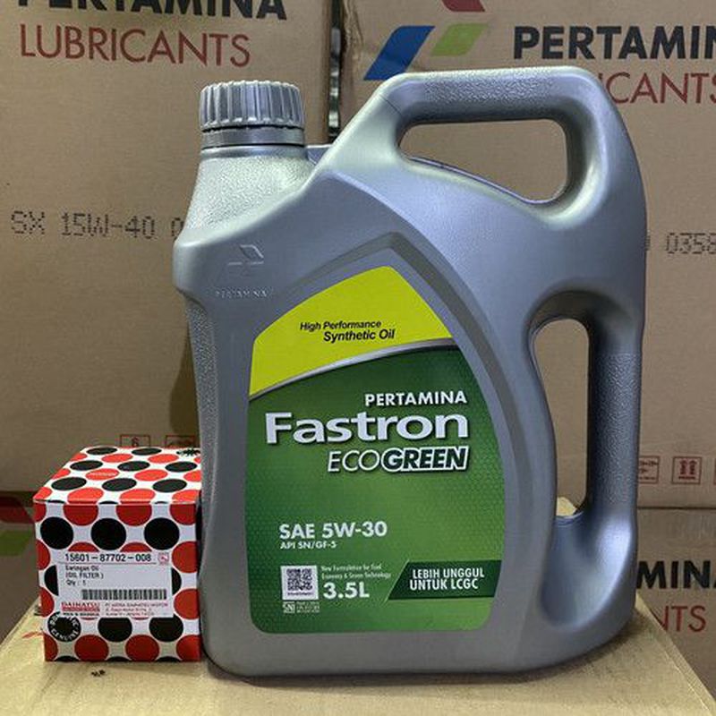 Oli Mesin Fastron Eco 5w30/Oli Filter Grand max/Oli Mesin 5w30