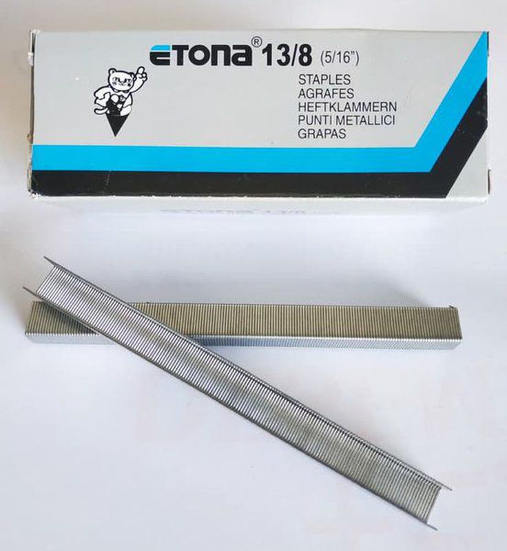 ISI STAPLES 13/8 mm merek ETONA untuk STAPLER TEMBAK