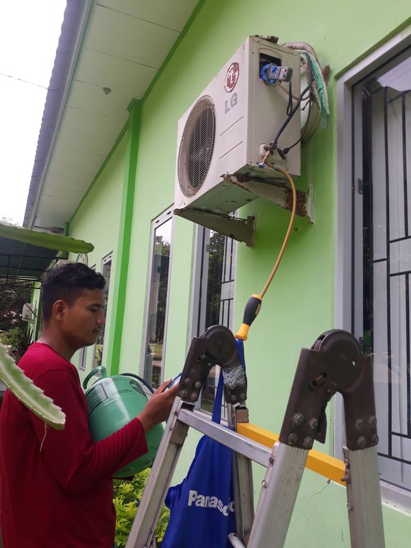 BONGKAR PASANG AC SPLIT 2 PK