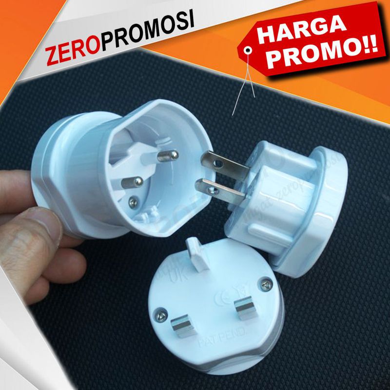 Universal Travel Adaptor Bulat UAR02