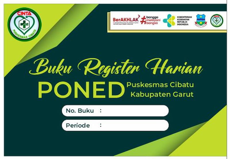 Buku Register Harian Poned A3 isi 250 lembar