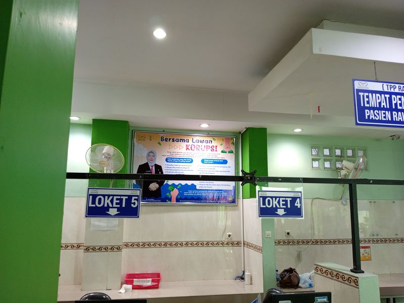Pigura + Banner Lawan Korupsi