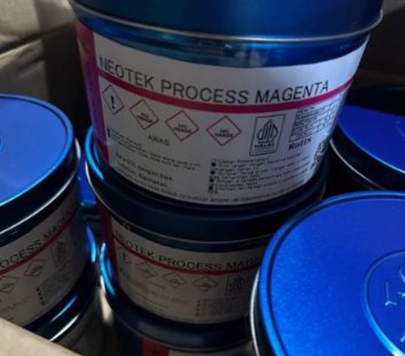 TINTA CETAK NEOTEK PROCESS WARNA MAGENTA