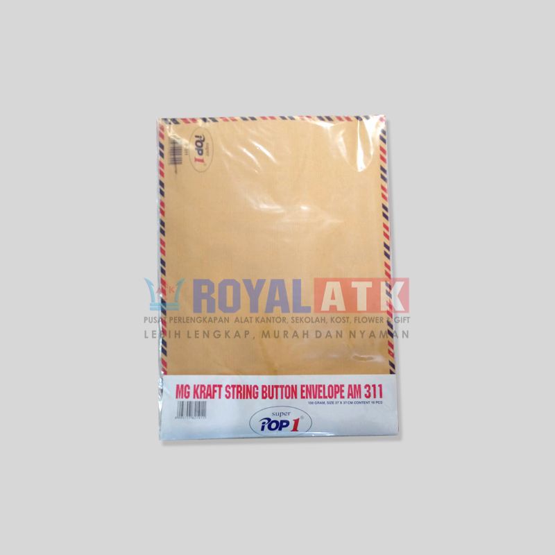 AMPLOP AM+TALI 311 KRAFT POP1 /PAK 8995757821911