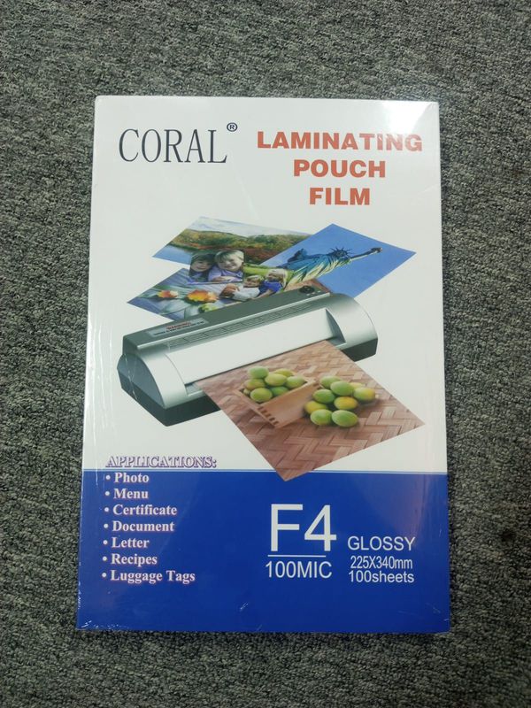 Laminating Coral Folio 10