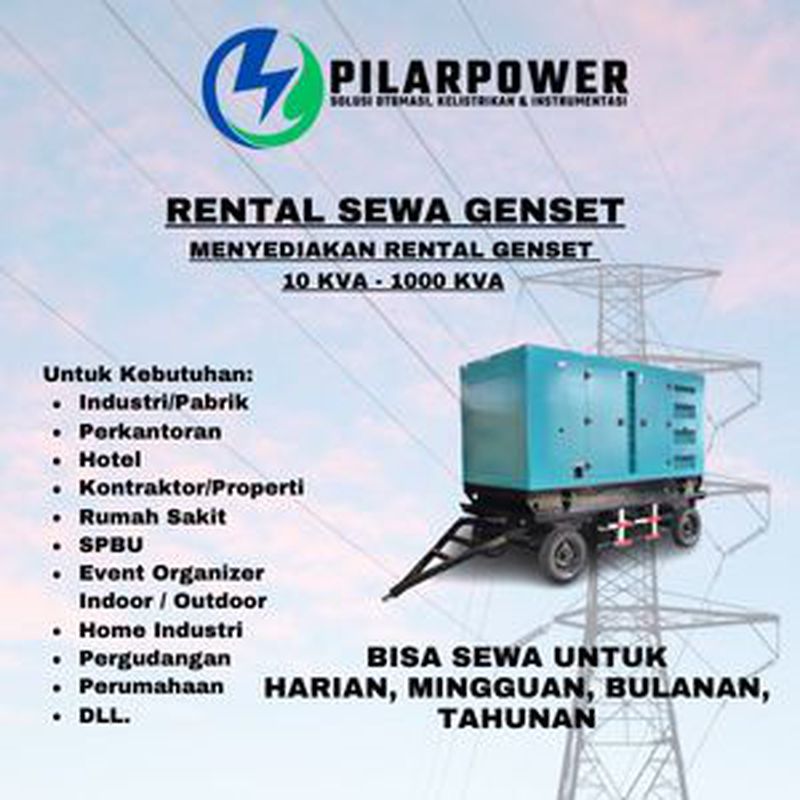 Jasa Rental Sewa Genset 100 KVA Jakarta | Bekasi | Depok | Tangerang ...