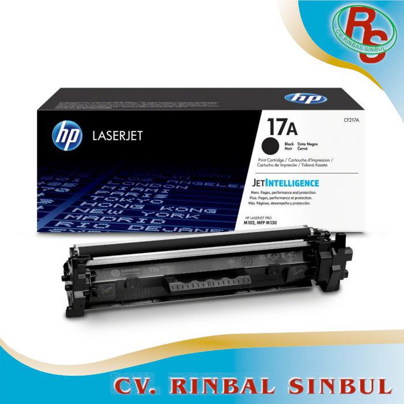 Toner HP Cartridge 17A