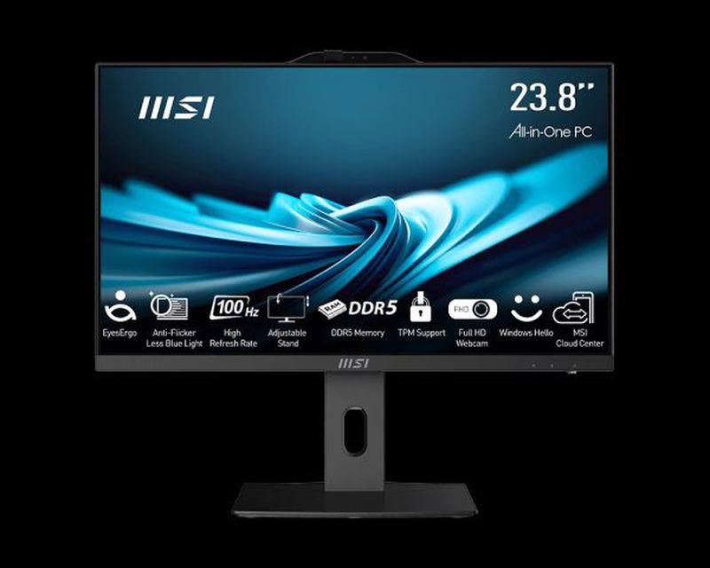 MSI PRO AP242 ID APID-03 23.8 INCH LED FHD, INTEL CORE I5-12400, 8GB DDR5, 512GB SSD M.2, WIN11HOME,