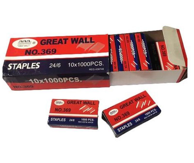 Refill/Isi Staples Great Wall No.369 Original
