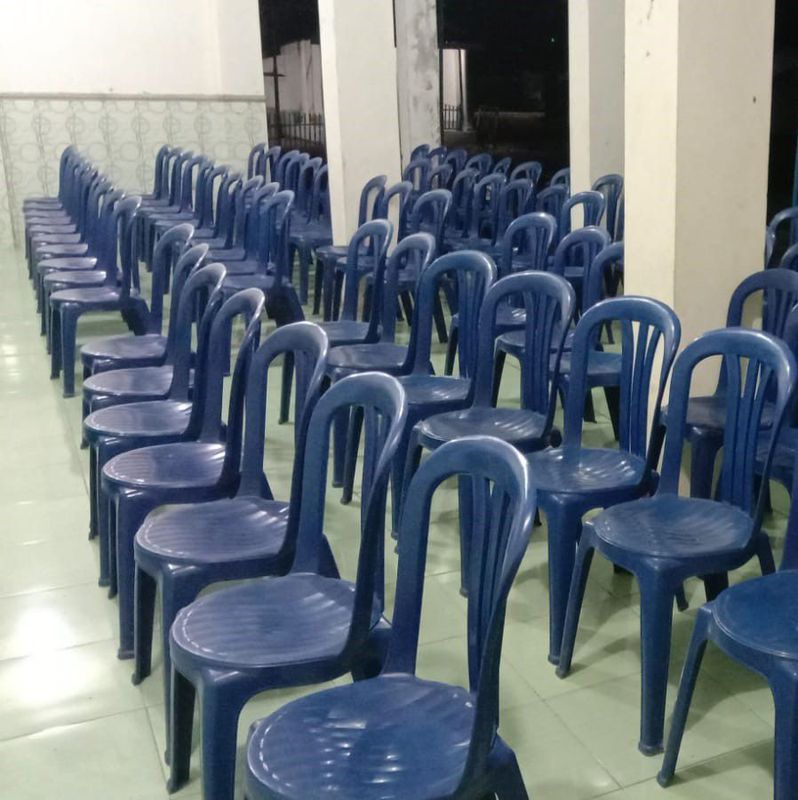 Sewa Kursi Plastik - Biru