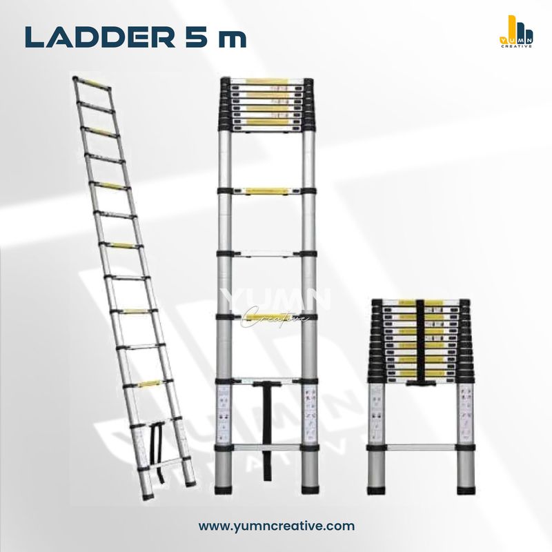 Alumunium Telescopic Ladder 5m