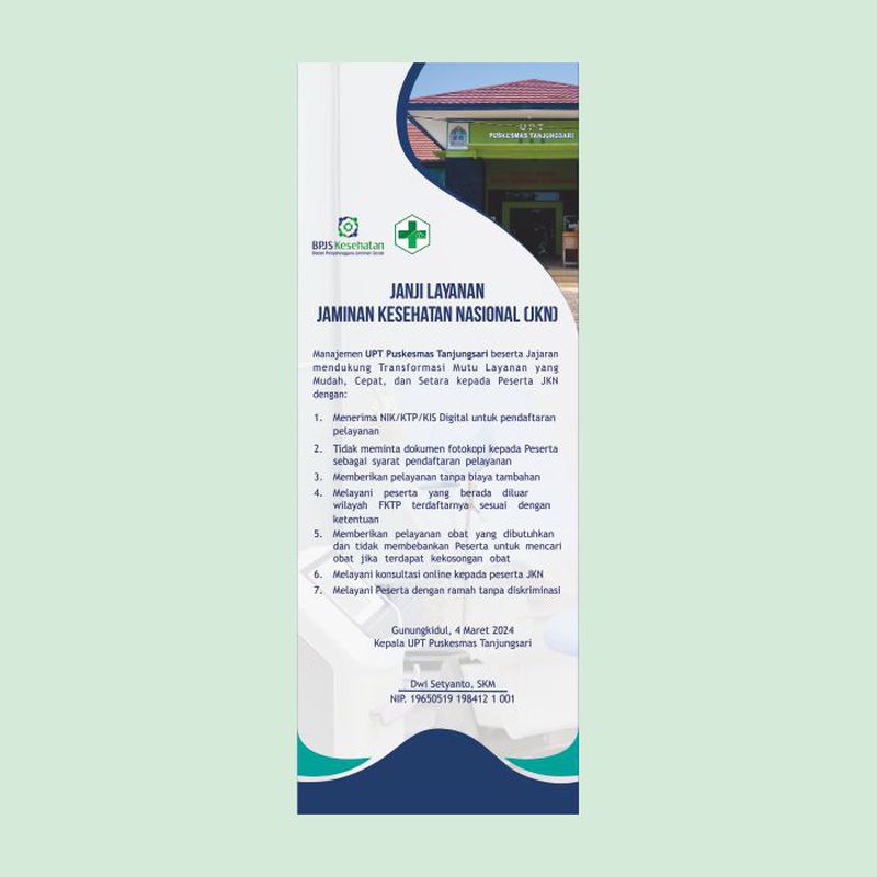 BANNER/SPANDUK JANJI LAYANAN