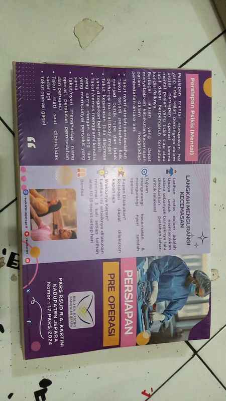 Brosur Persiapan Pre Operasi