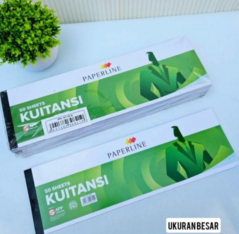 Buku kwitansi besar