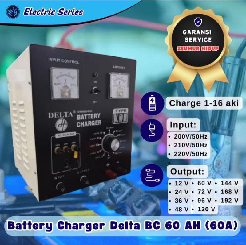 Charger aki BC 60 AH