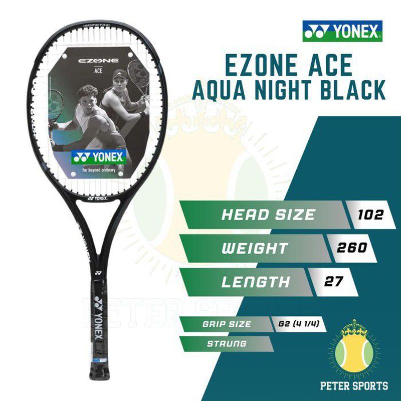 Yonex Ezone Ace Aqua Night Black / 260 gr