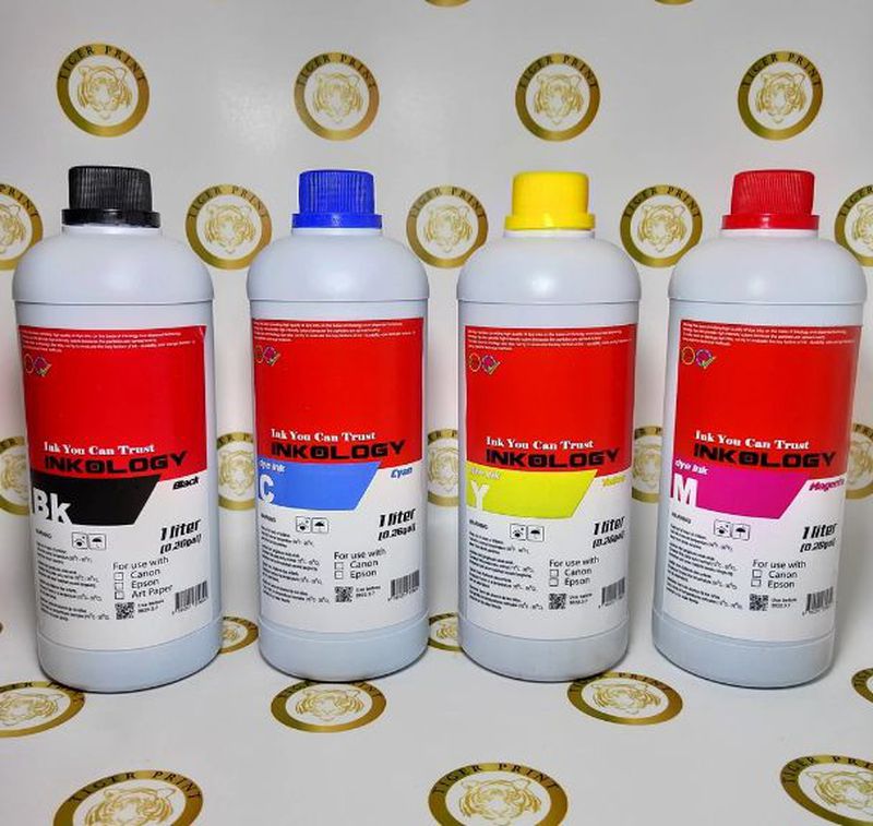 Tinta for EPSON 1 Liter merk INKOLOGY (Merah)