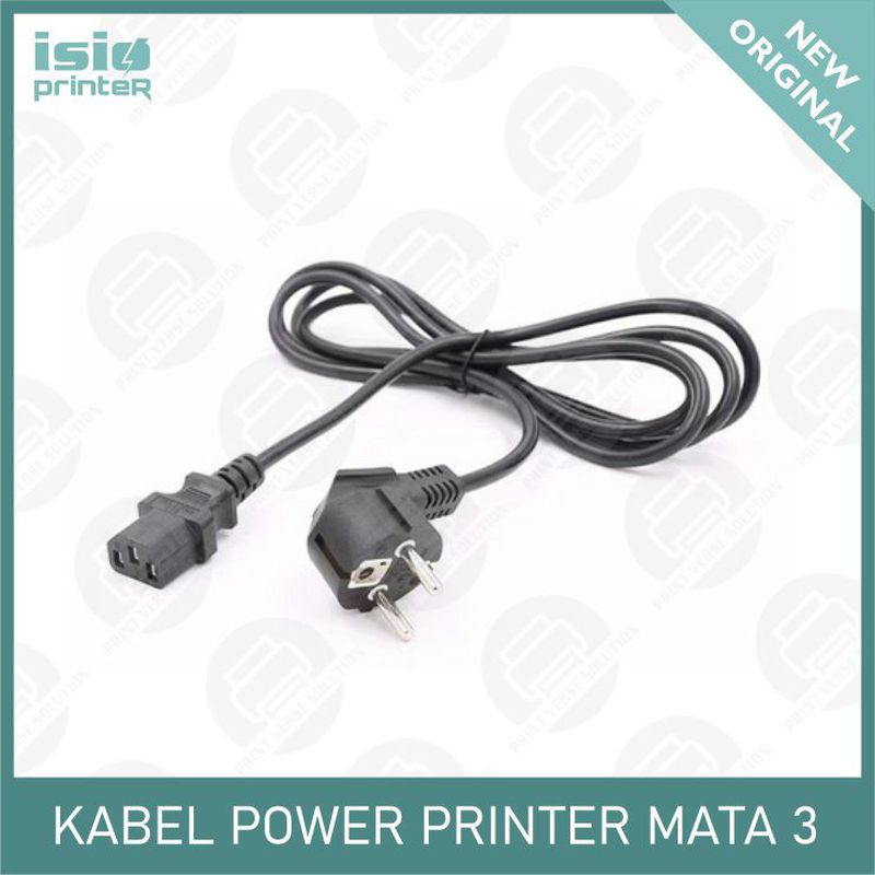 kabel power printer mata 3