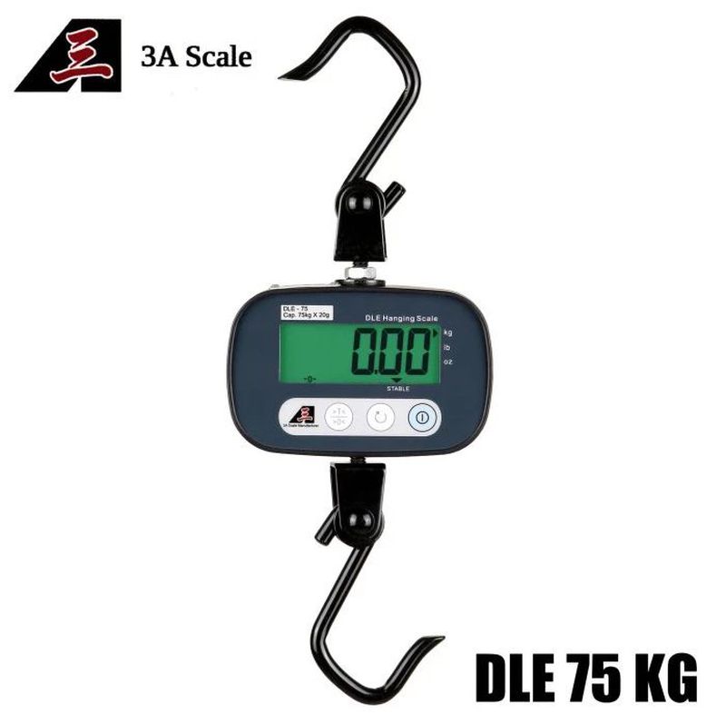 Timbangan gantung digital DLE 75 - Timbangan buah, sayur, ikan ...