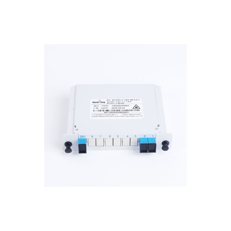Passive Splitter Box 1:2 SC UPC / Pasif Splitter PLC BOX FO Fiber Optik ...