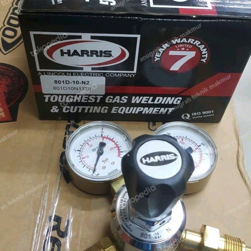 Regulator Gas Nitrogen 10 Bar