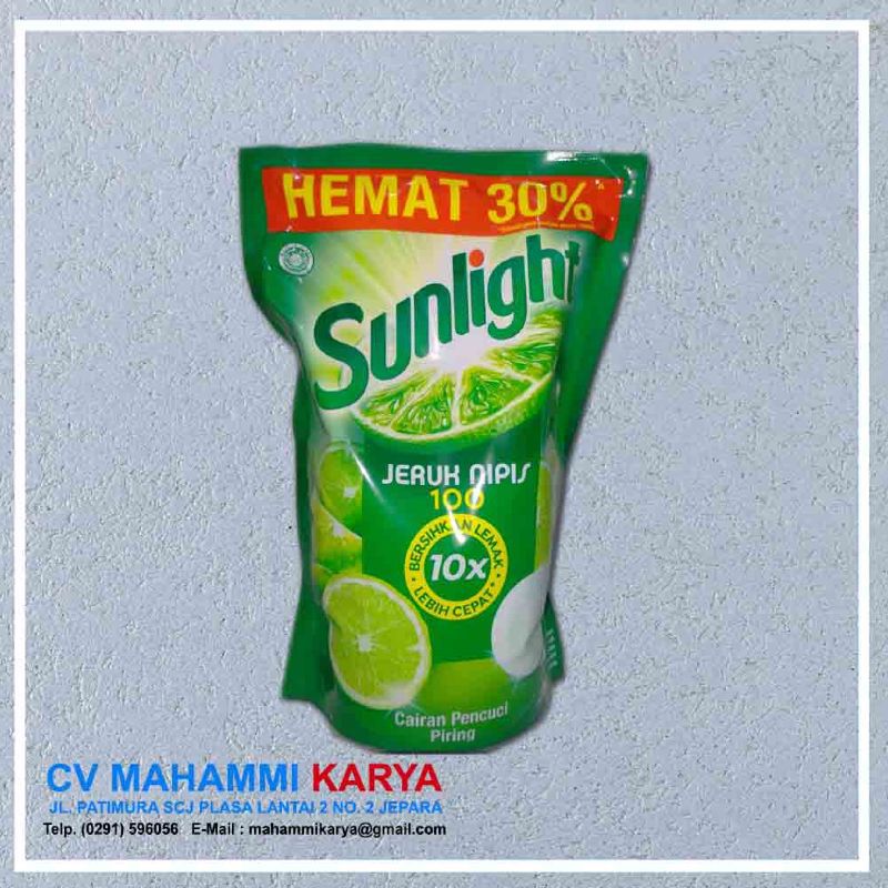 Sunlight sabun cuci piring jeruk nipis 650 ml