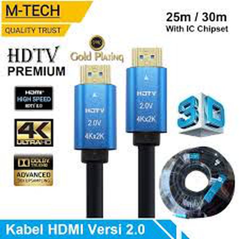 KABEL HDMI 30M MTECH