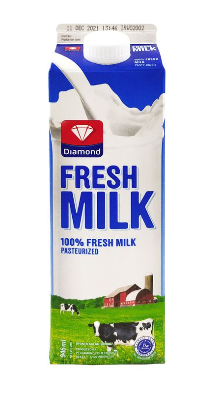 Fresh Milk 1000 Ml Diamond